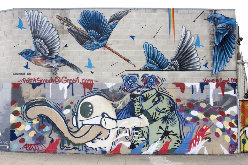 2014 Graffiti Characters in San Francisco and Oakland - Street Art SF